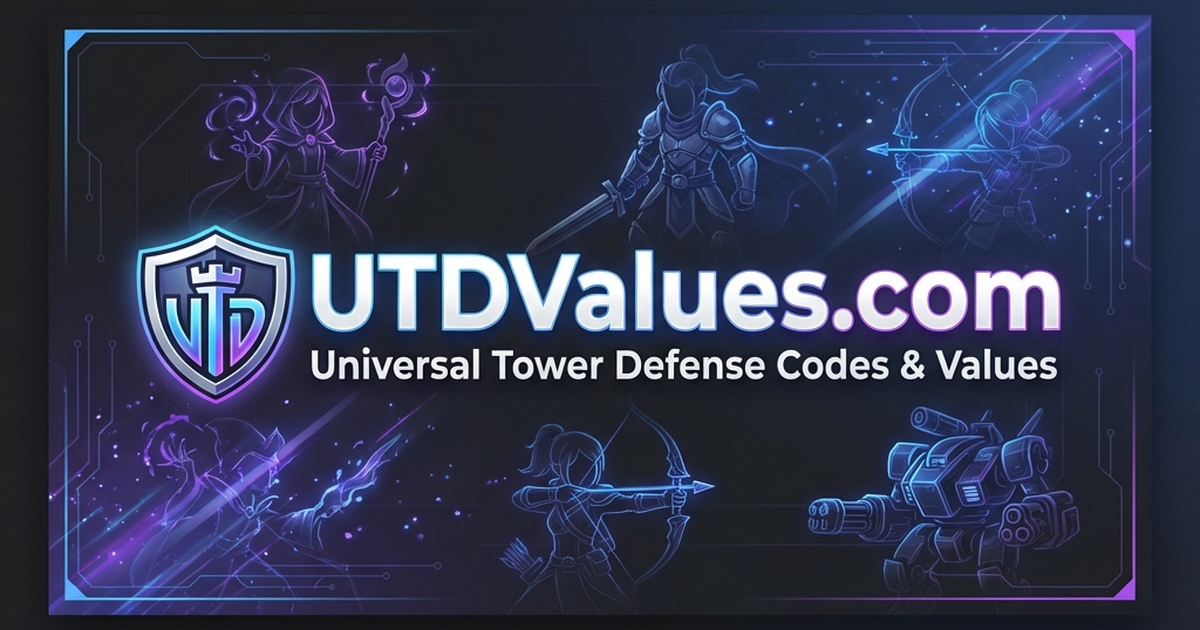 Universal Tower Defense Tier List, Values & Best Traits (2026) - UTDValues